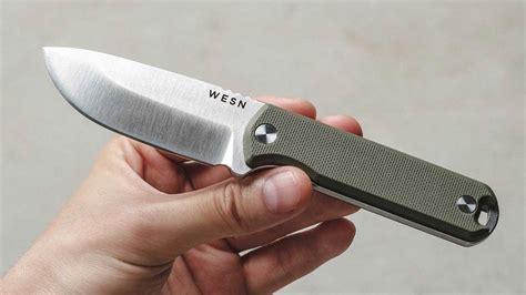 Wesns Bornas The Modern Fixed Blade Knife For Urban Adventurers Imboldn