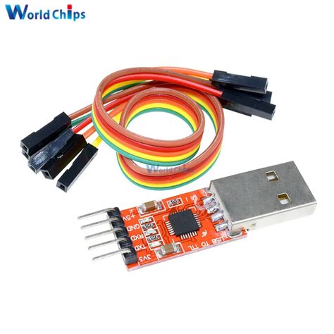 1set Cp2102 Serial Converter Usb 20 To Ttl Uart Stc Download 5pin