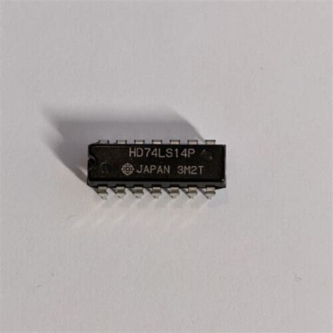 Hd74ls14p Dip Ttl Ic 1 Chip New Old Stock Usa Ebay