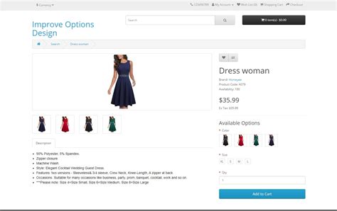 Make The Native Opencart Options Look Great DevmanExtensions