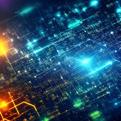 Abstract Chemistry High Tech Technology Science Internet Background Generative Ai Illustration