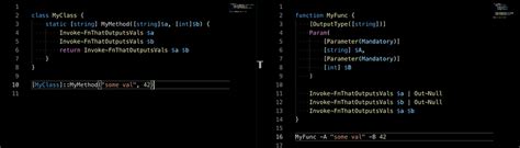Powershell Class メソッド定義 GracieS ji