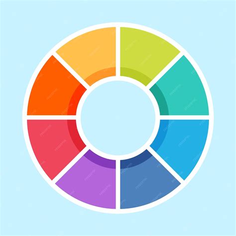 Premium Vector Vector Circular Color Graphics For Infographic
