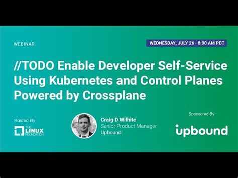 Free Video Enable Developer Self Service Using Kubernetes And Control