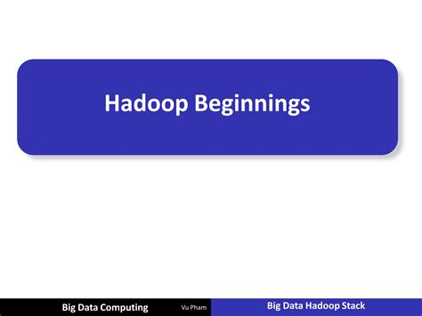 What Is Apache Hadoop And Its Ecosystem Ppt