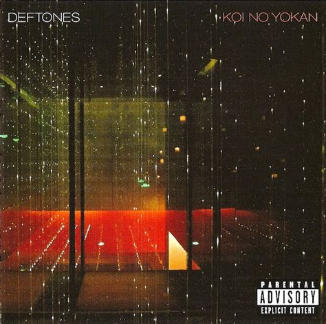 Deftones Koi No Yokan Cd Album 2012 [r4027600] Discogs