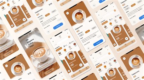 The Caffeine Fix Ui Design Figma On Behance