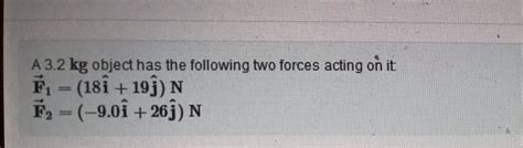 Solved Part A If The Object Is Initially At Rest Determine Chegg