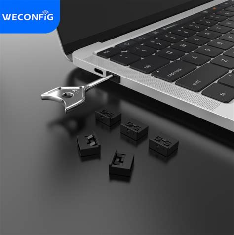 Usb Type A Port Blockers With Key זרם ישר מערכות