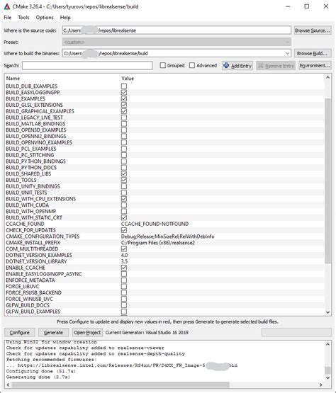 Windows 10 And Windows 11 Installation — Librealsense2 2551 Documentation