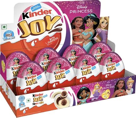 Kinder Joy Disney Princess (set of 8) with customised ring ...