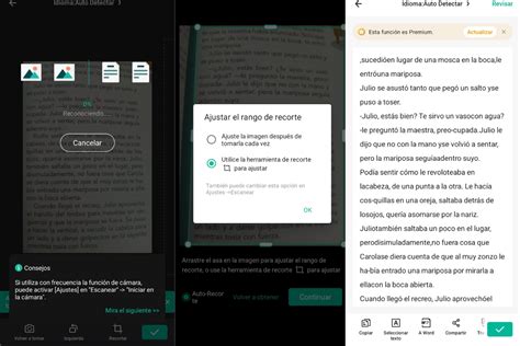 Cómo extraer texto de imágenes con CamScanner y las mejores alternativas OCR