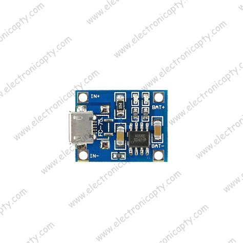 Modulo Cargador Bateria Micro Usb Para Arduino Panama Electronicapty