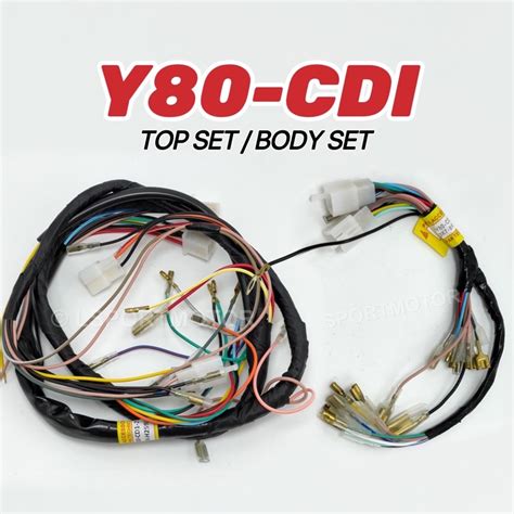 Wiring Yamaha Y80 Cdi Body Set Top Set Y80cdi Cdi Shopee Malaysia
