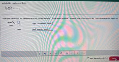 Solved Verify That The Equation Is An Identity Chegg Com