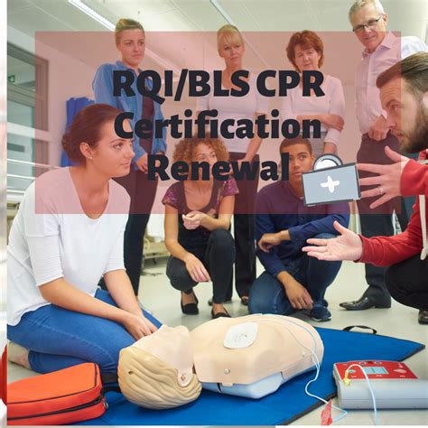RQI BLS CPR Certification Renewal