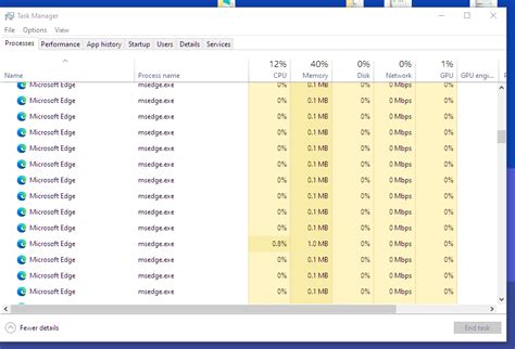Edge Extensions Are Running In Task Manager Microsoft Community Hub