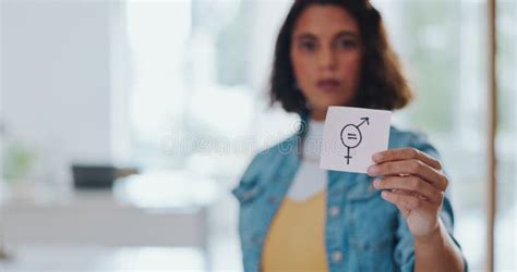 Woman Sex Sign And Gender Equality In Business Corporate Worker