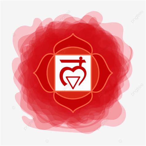 물라다라 아이콘 차크라 루트 레드 신체 요가 상 Png 일러스트 및 벡터 에 대한 무료 다운로드 Pngtree