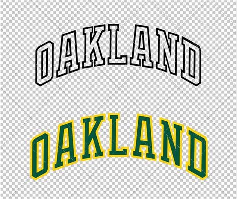 Oakland Athletics Jersey 1981 003 Svg Dxf Eps Png Svgshopart Oakland Athletics Logo