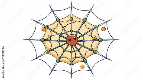 A Spiderweb The Brains Network Of Neurons And Synapses Can Be Compared