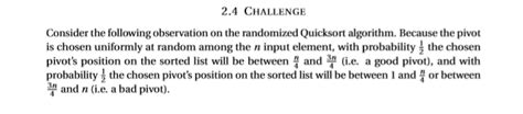 Solved 24 Challenge Consider The Following Observation On