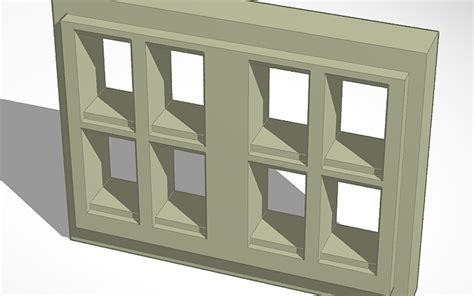 3d Design Window Tinkercad