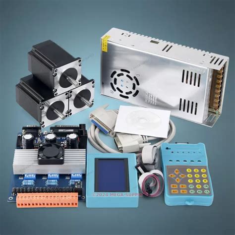 Engmate 3 Axes Cnc Kit Tb6600 Carte Driver Nema23 278oz In Moteur 24v Psu Eur 316 19 Picclick Fr