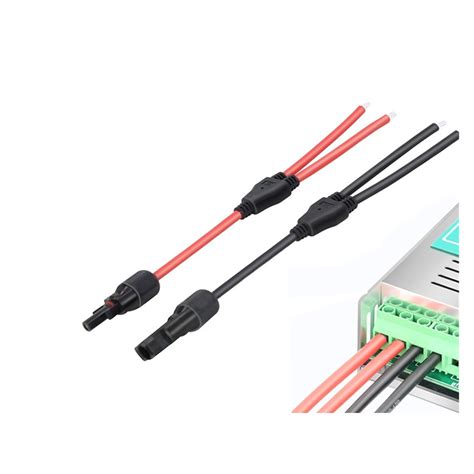 250mm Solar Panel Terminal Connection Cable With Male Female Y Branch