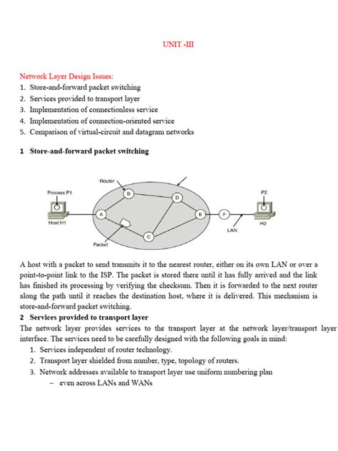 Unit 3 Pdf Routing Computer Network