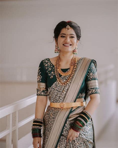 Kerala Wedding Saree Blouse Designs