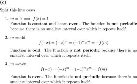 for each of the following functions state whether it is eve quizlet