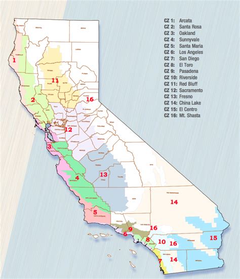 California Climate Zones Californias Title 24 May Prompt Purchases