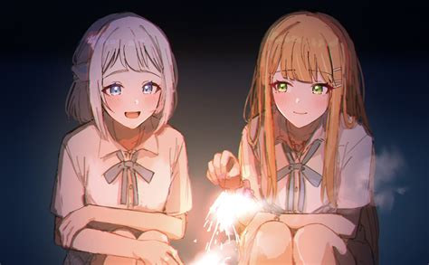 Katsuragi Lilja Shiun Sumika Gakuen Idolmaster Idolmaster Commentary Highres Symbol Only