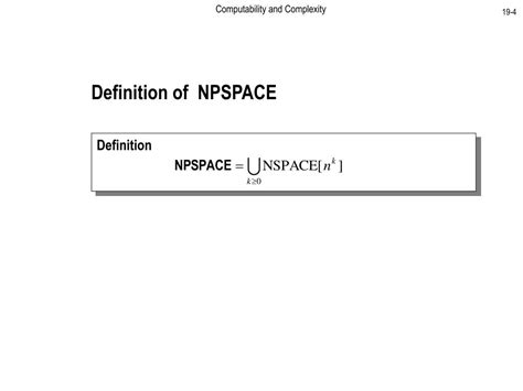 Ppt Computability And Complexity Powerpoint Presentation Free