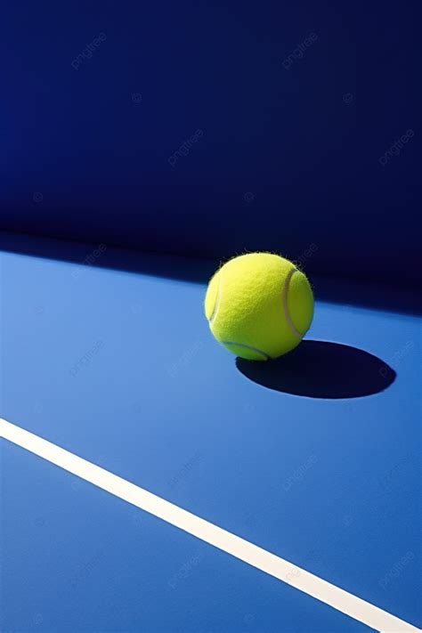 파란색 배경의 테니스 공 배경 화면 및 일러스트 무료 다운로드 Pngtree