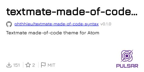 Textmate Made Of Code Syntax