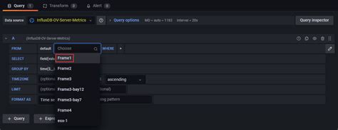 How To Monitor Hpe Oneview Infrastructure With Grafana Metrics Dashboards And Influxdb Hpe