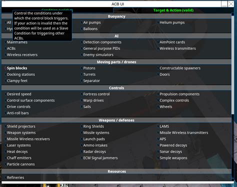 How Can I Controll The Spin On Propeller Blades With The Acb Spin Blocks Doesnt Work R