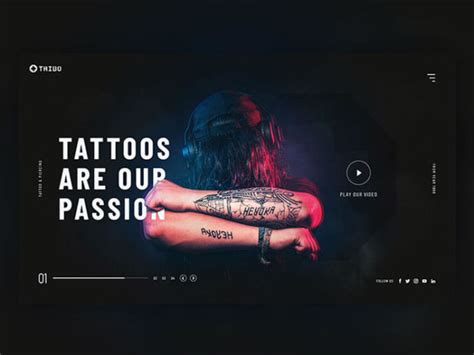 Outstanding Dark Background Web Ui Designs In