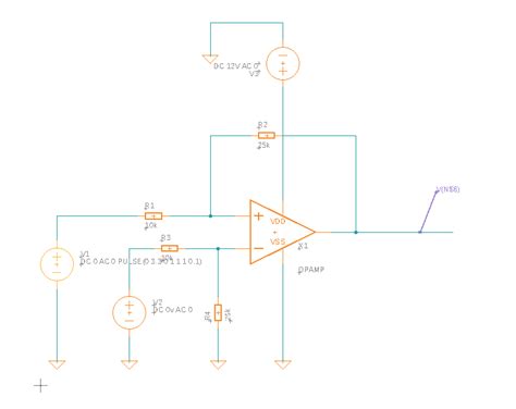Op Amp Differential Amplifier Output Is The Same With Vcc