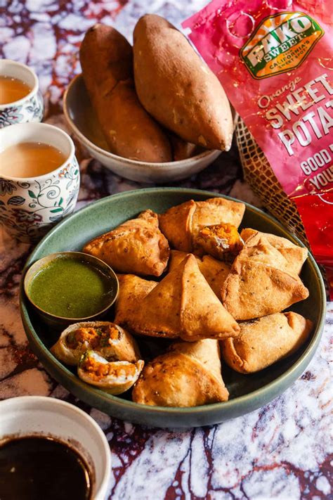 Sweet Potato Samosas Masala And Chai