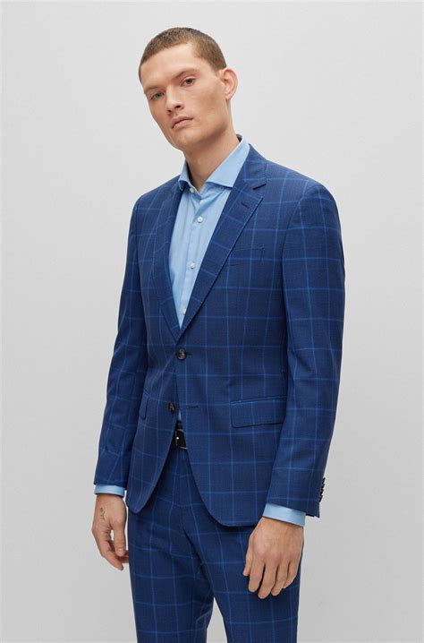 Herren Anzug H Huge 2pcs 224 Slim Fit