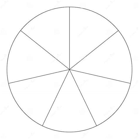 Pie Chart Pie Graph Circle Circular Diagram From 2 To 65 Sections