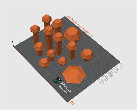 🦦 Universal Geometric Markers Set For 3d Scanning 3d Scanning Targets