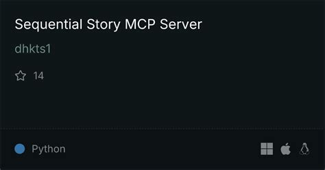 Sequential Story Mcp Server Glama