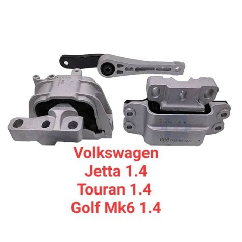 Engine Mounting Set For Volkswagen Golf Mk Jetta Scirocco Cross Touran Beetle