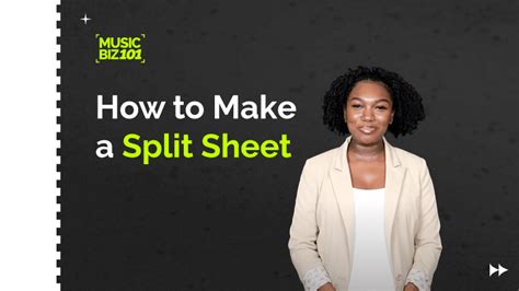 Music Biz 101 How To Make A Split Sheet Symphonic Blog