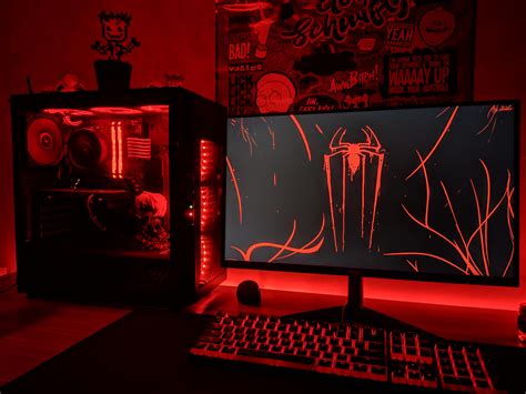 All Red Setup R Battlestations