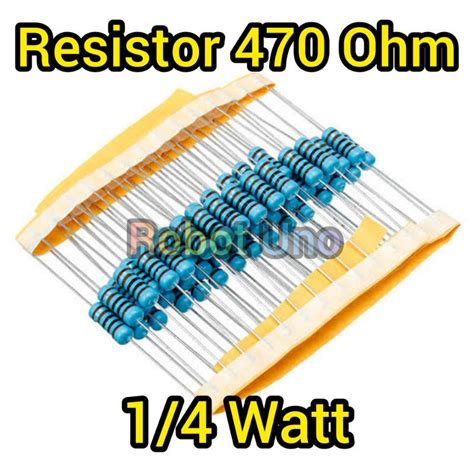 Jual Resistor 470 Ohm 14 Watt X10pcs Shopee Indonesia